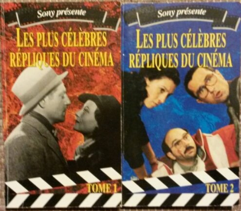 Amazon.com: Les plu celebres repliques du cinema en 2 tomes: Marion ...
