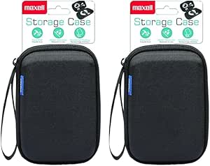 Amazon.com: Maxell Hard Shell Small Storage Case: Keep Your Accessories ...