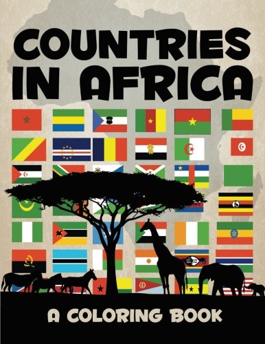 Countries in Africa: A Coloring Book: Kids, Marshall: 9781516895106 ...
