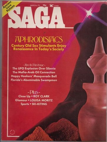 Saga Magazine March 1975: SAGA: Amazon.com: Books