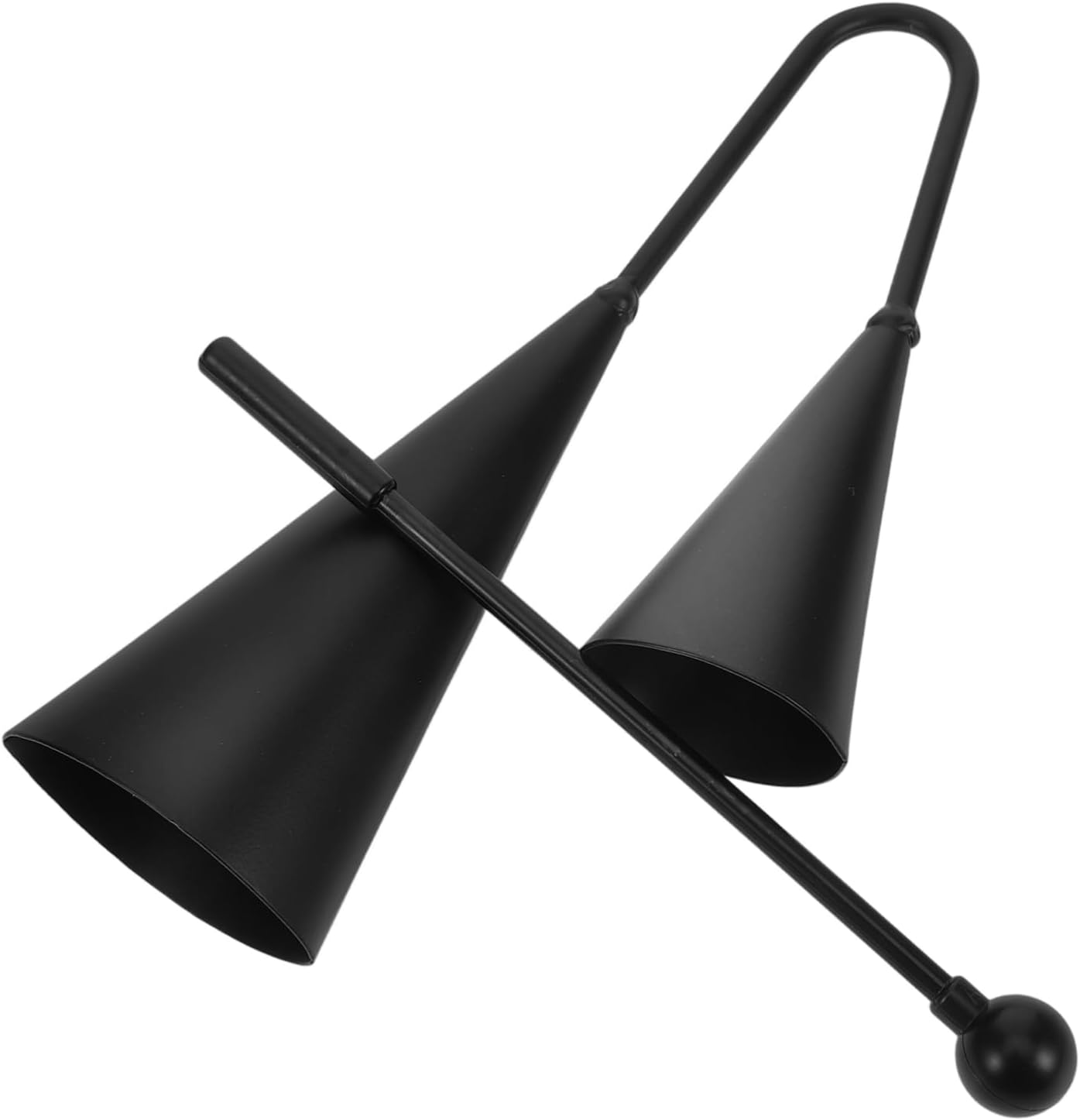 Amazon.com: YARNOW Metal Double Tone Cowbell Instrument with Mallet ...