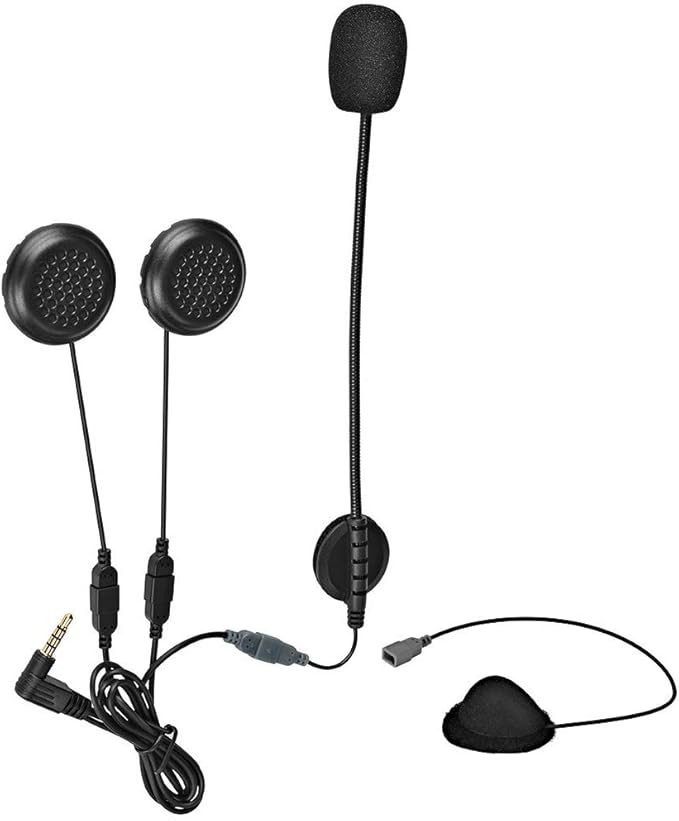 QSPORTPEAK Motorrad-Intercom-Zubehör für V6 / V4 / E6, Mikrofon ...