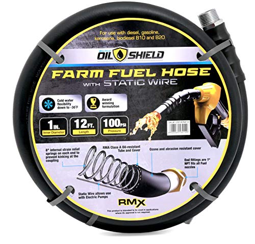 Snapklik.com : Oil Shield Next-Gen Farm Fuel Transfer Hose - Lighter ...