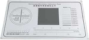 Amazon.com: Microscope Microscope Micrometer Calibration Ruler ...