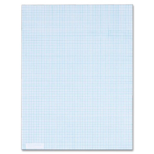 TOPS Quadrille Pad, Gum-Top, 8-1/2 x 11 Inches, Quad Rule (8 x 8 ...