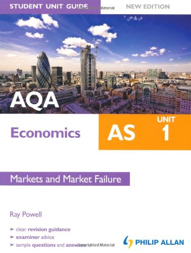 AQA AS Economics Student Unit Guide: Unit 1 New Edition Markets and ...