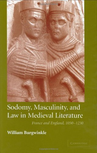 Sodomy, Masculinity and Law in Medieval Literature: France and England ...