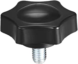 Uxcell Clamping Handle Screw Knobs Handle Star Knob M6 x 10mm Male ...