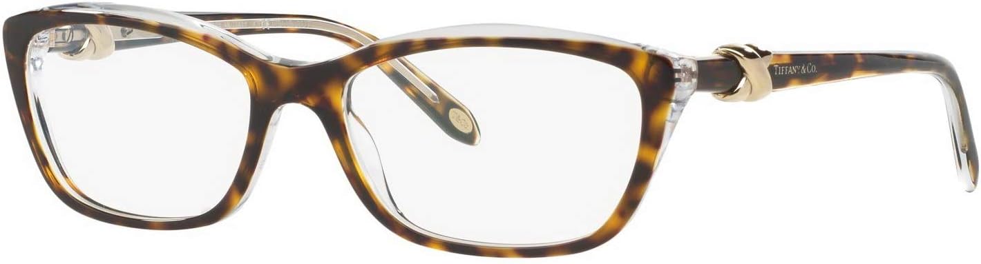 Amazon.com: Tiffany & Co. TF2074 Eyeglasses Shiny Havana (8155) TF 2074 ...