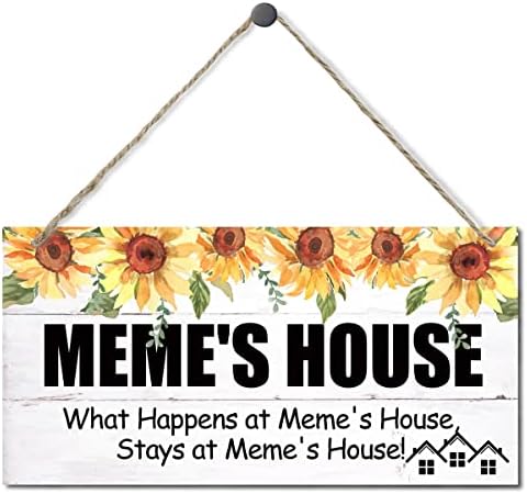 Amazon.com: 5x8 Vintage Style Sign with Magnolia Flower Saying, "Meme's ...