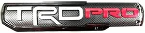 Genuine Toyota Parts - Placa, Nombre de Puerta FR (75427-04060), Negro ...