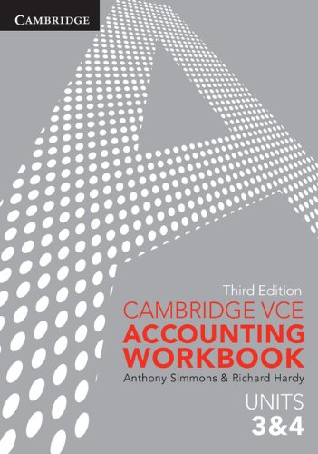 Cambridge VCE Accounting Units 3 and 4 Workbook: Amazon.co.uk: Simmons ...