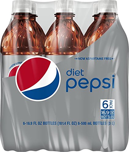 Amazon.com : Diet Pepsi, 16.9 fl oz. bottles (6 Pack) : Grocery ...