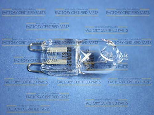 Amazon.com: Whirlpool WPW10169757 OEM Wall Oven Light Bulb, Silver and ...