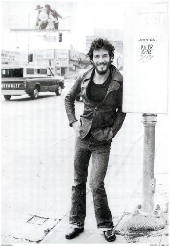 Amazon.com: (24x36) Bruce Springsteen (B&W) Music Poster Print: Posters ...