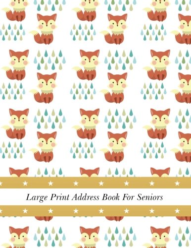 Amazon.com: Large Print Address Book For Seniors: Large Large Print ...