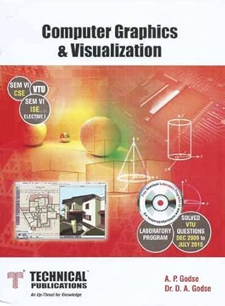 Computer Graphics & Visualization for VTU : Amazon.in: Books