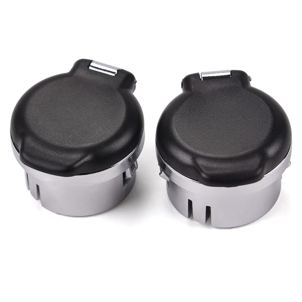 Snapklik.com : CROSSDESIGN Outlet Plug Cover Cap Dash Retainers 12v ...
