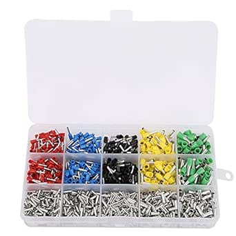 Set of 2 Small Wire Terminals, Wire Connector, Convenience for Cable ...