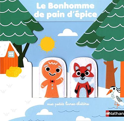 Le bonhomme de pain d'épice - livre théâtre avec marionnettes à doigts ...