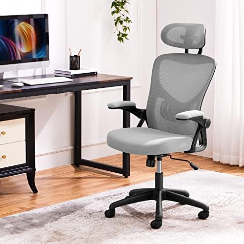 Yaheetech Ergonomic Office Chair High Back Computer Desk Chair with 90 ...