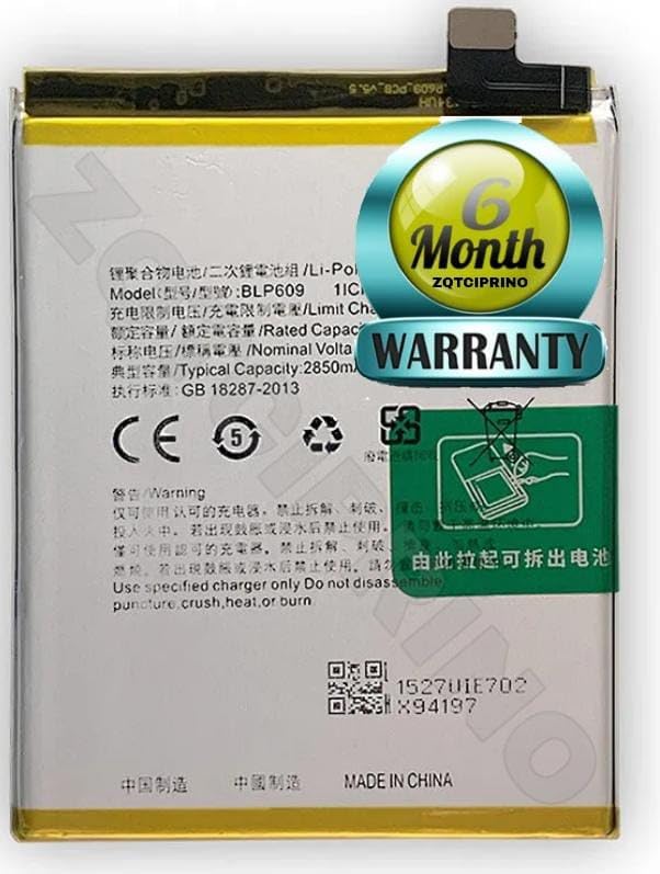 ZQTCIPRINO® Original BLP609 Battery for Oppo R9 / R9 Plus/F1 Plus ...
