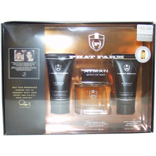 Amazon.com : Phat Farm Atman Men Eau-de-toilette Spray and After Shave ...