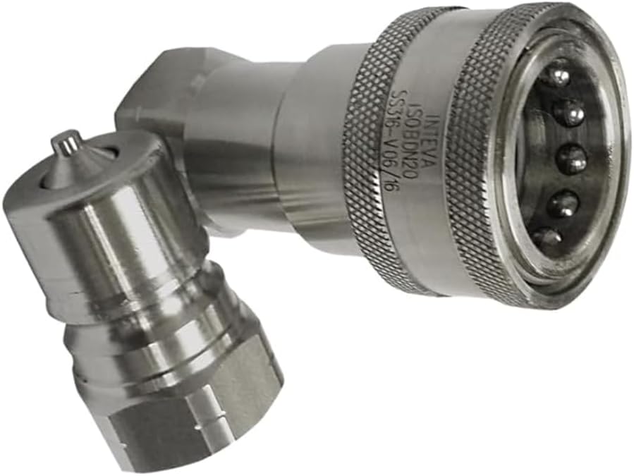 Amazon.com: 1/2" NPT Thread ISO-B Quick Connect Coupling Set, Female x ...
