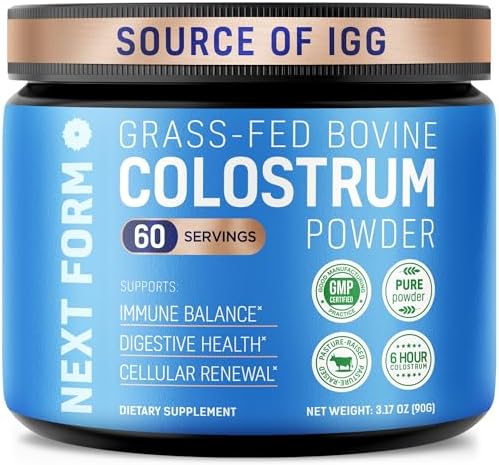 Amazon.com: Bovine Colostrum Powder for Women &Men Source of IgG & IgA ...
