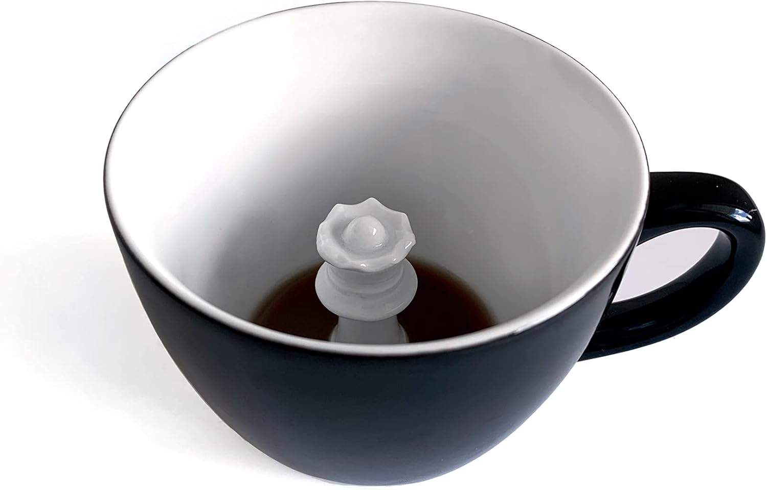 Amazon.com | creature cups Chess Queen Ceramic Cup (11 Ounce, Black ...