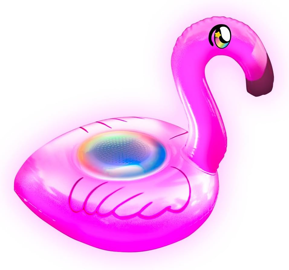 Amazon.com: SoundCandy Floating LED Flamingo Speaker with Bluetooth ...
