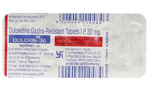 DULOXIN 30MG - Strip of 10 Tablets : Amazon.in: Health & Personal Care