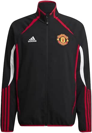 Amazon.com: adidas Manchester United Men's TG Woven Jacket (US, Alpha ...