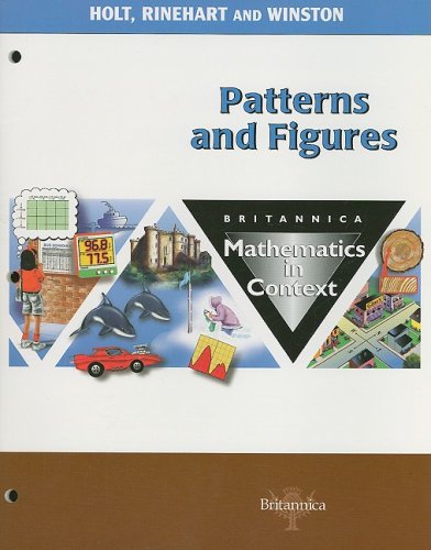 Math in Context Pattern/Figures Grade 8: Holt Math in Context ...