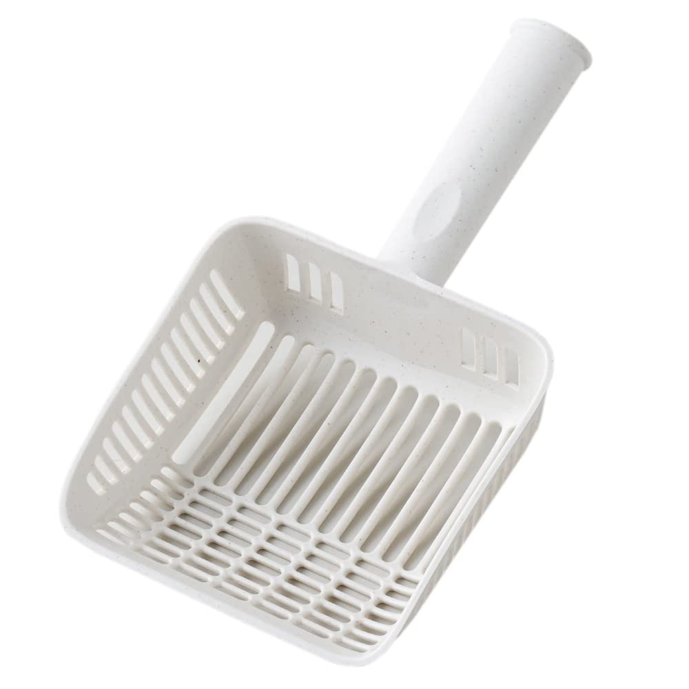 Amazon | 【OFT】 猫砂 スコップ メガサンド (穴あり) サイズ(約):幅14.5×奥26×高5.5cm | オーエフティー | スコップ・砂取り用品 通販