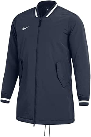 Nike Men's Dugout Water Repellent Loose Fit Insulated Jacket, Navy ...