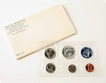 1965 - Special Mint Set 5 Coins-40% Silver Half Dollar Uncirculated at ...