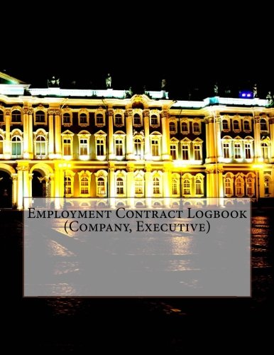 Buy Employment Contract Logbook (Company, Executive): 33 Contracts (99 ...