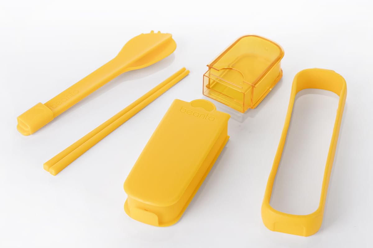 Amazon.com: Beanto Cutlery Set On-The-Go (for Lunchboxes and Bento ...