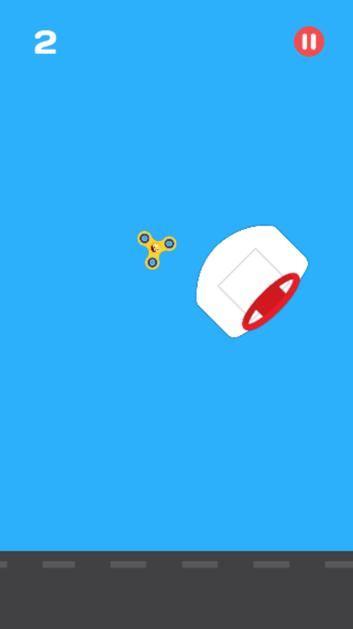 Spinny Dunk - Help Flappy Fidget Spinner Hit Into Basketball Hoop: Shot ...
