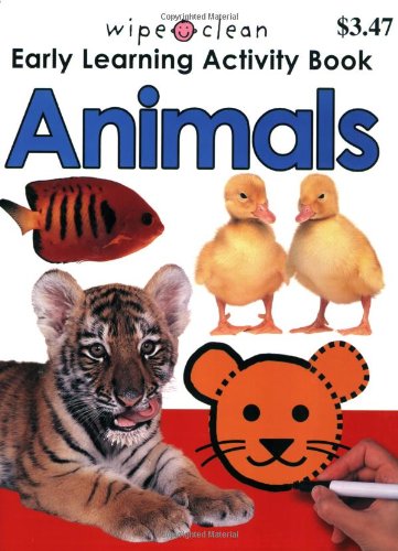 Wipe Clean Activity Book Animals (Wipe Clean Activity Books): Priddy ...