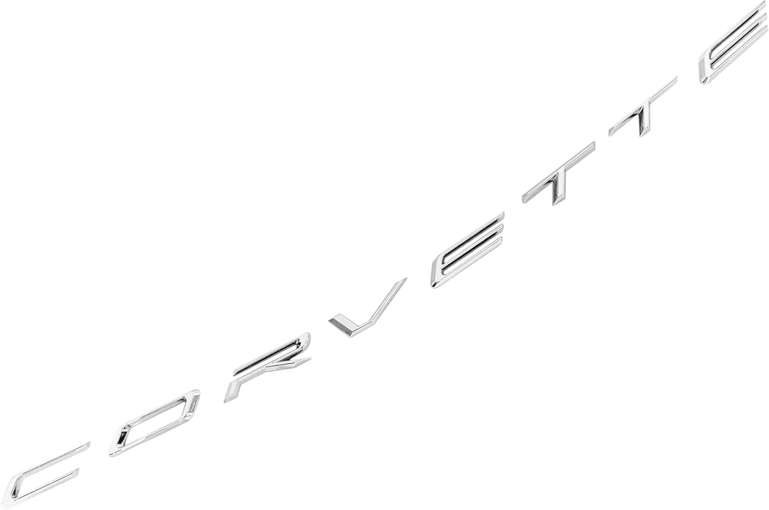 Amazon.com: 1PC Rear Corvette Letters Emblems 3D Badge Nameplate Logo ...