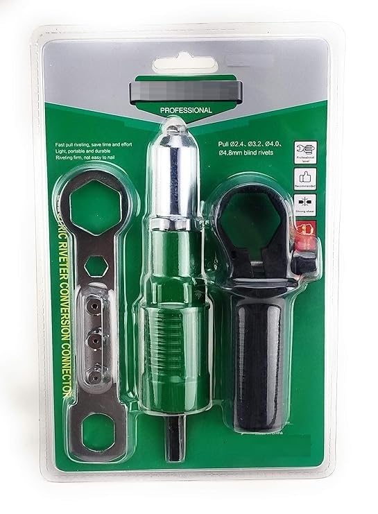 GSK Cut® Electric Riveter Conversion Connector attachment for hand ...