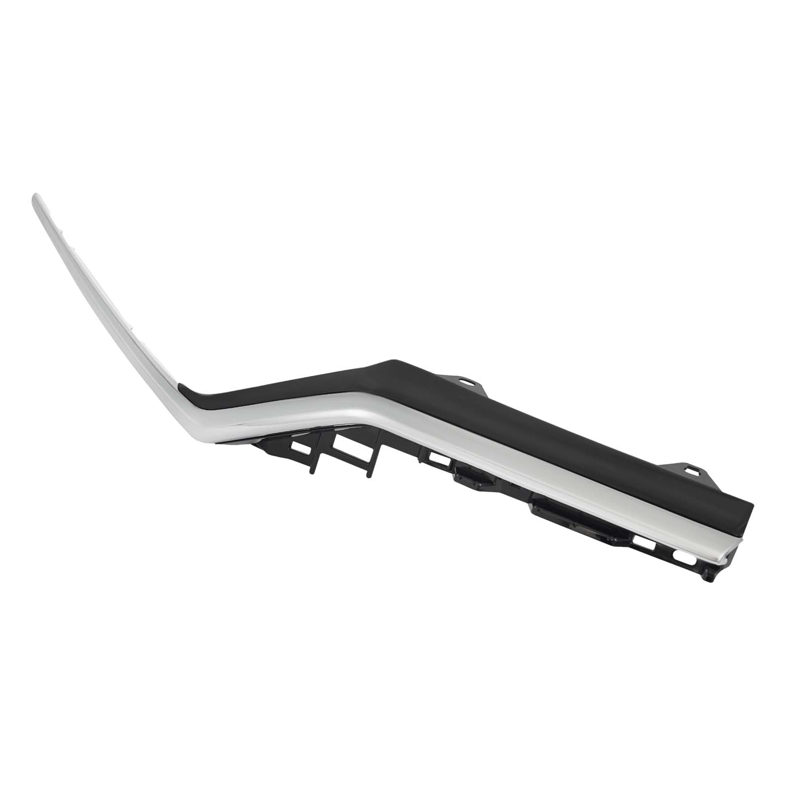 Snapklik.com : Front Bumper Upper Grille Strip Trim Molding Passenger ...
