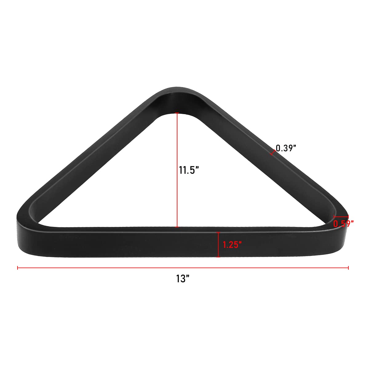 Snapklik.com : MoyanSuper Solid Wood Pool Ball Rack Billiard Ball ...