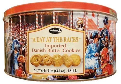 Amazon.com: Jacobsens Imported Danish Butter Cookies 4lbs - A Day at ...