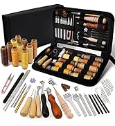 Amazon.com: Leather Working Tools, Leather Stitching Kit, Upholstery ...