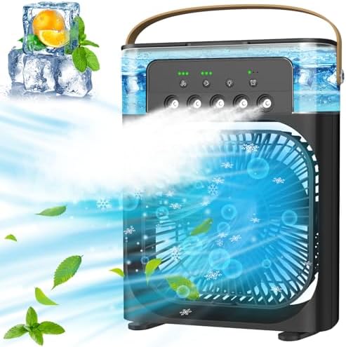FethFire Portable Air Conditioner, Mini Air Conditioning Unit with ...