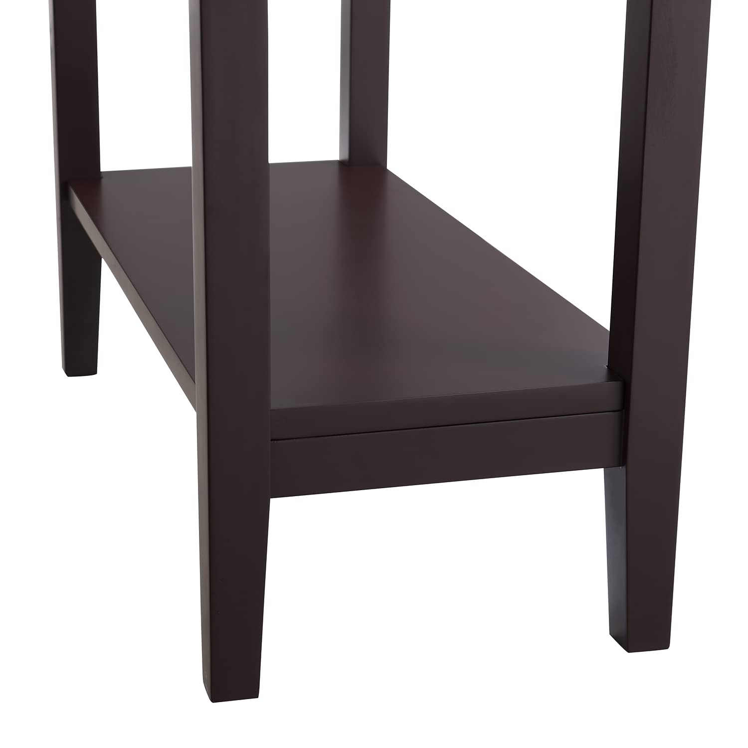 Naomi Home Roxy Narrow End Table with Storage, Flip Top Narrow Side ...