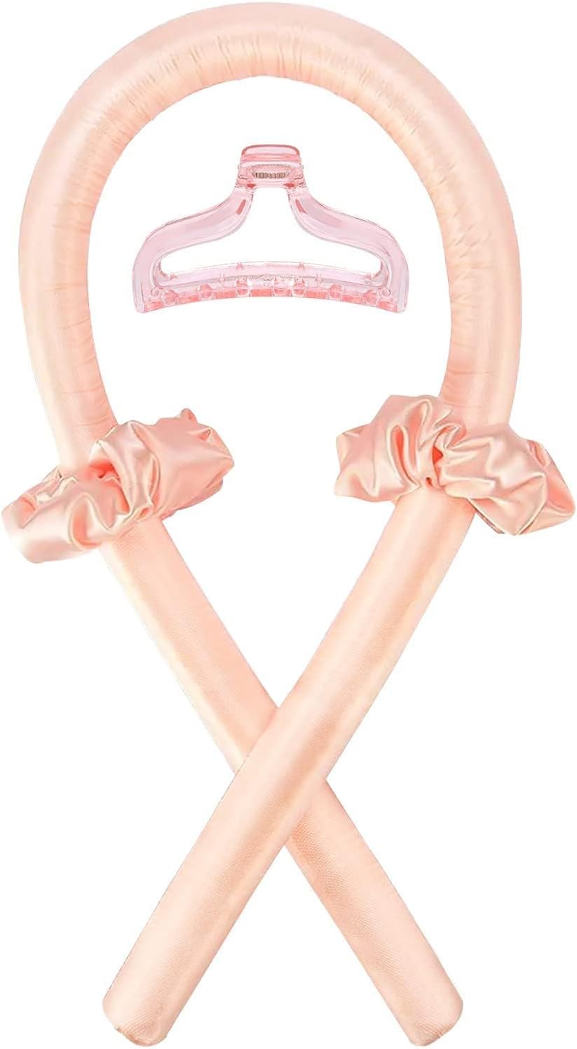 URAQT Heatless Curling Rod Headband, Overnight Heatless Curlers for ...